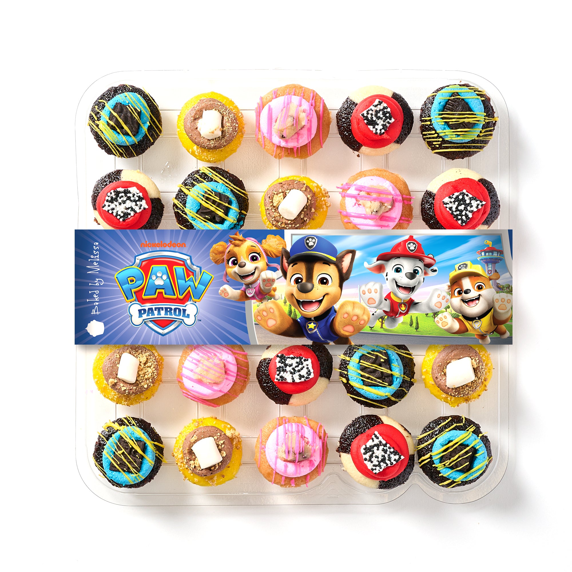Paw Patrol Bite-Size Cupcakes - Birthday Treats for Kids – Baked by Melissa
